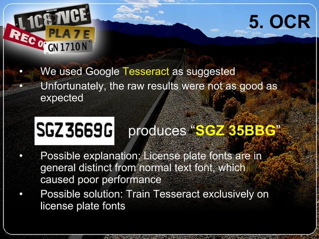 License Plate Recognition | PPT