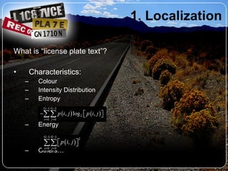 License Plate Recognition | PPT