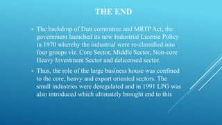 Licence Permit Raj 1947-1990 | PPTX