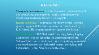 Licence Permit Raj 1947-1990 | PPTX