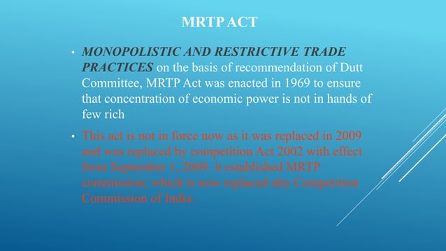 Licence Permit Raj 1947-1990 | PPTX
