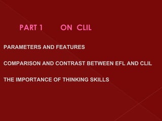 Licence to clil | PPT