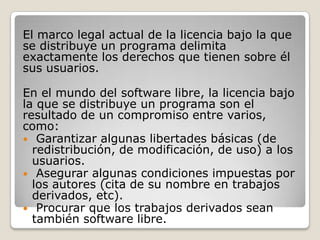 Licencia bsd | PPTX