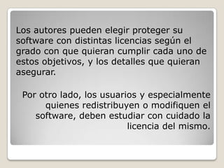 Licencia bsd | PPTX