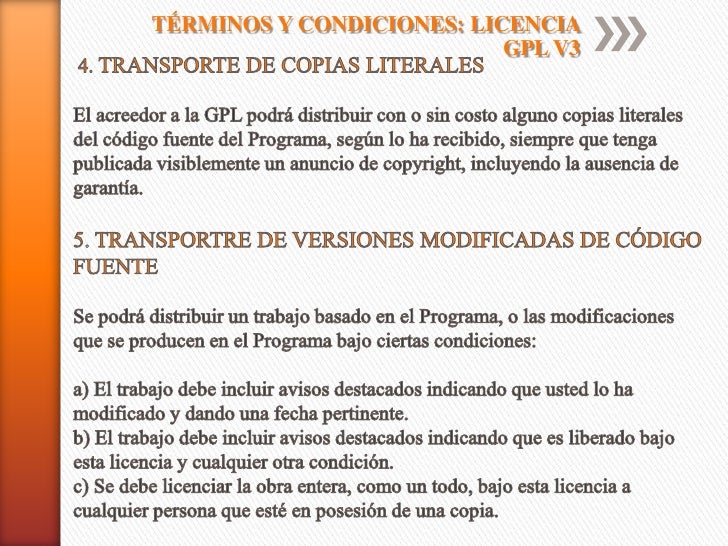 LICENCIA GPL / GNU
