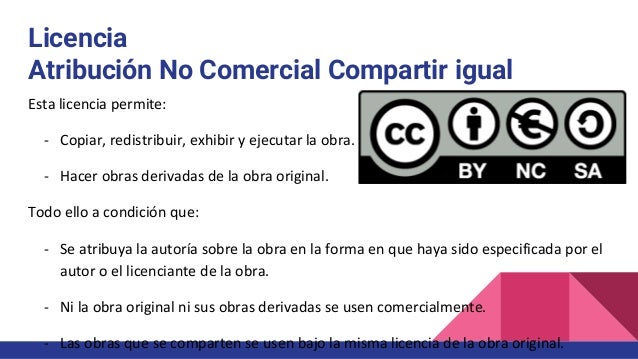 Licencias creative commons