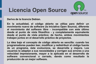 Licencias de software | ODP