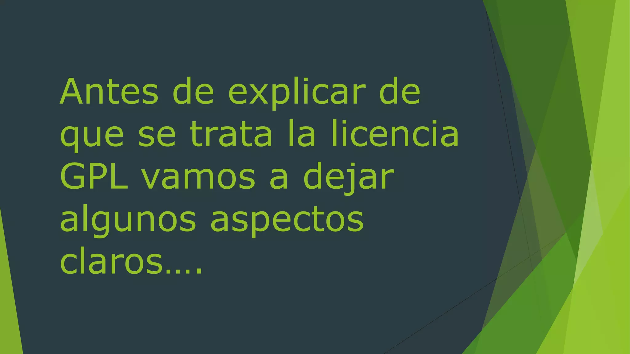 Licencias gpl | PPT