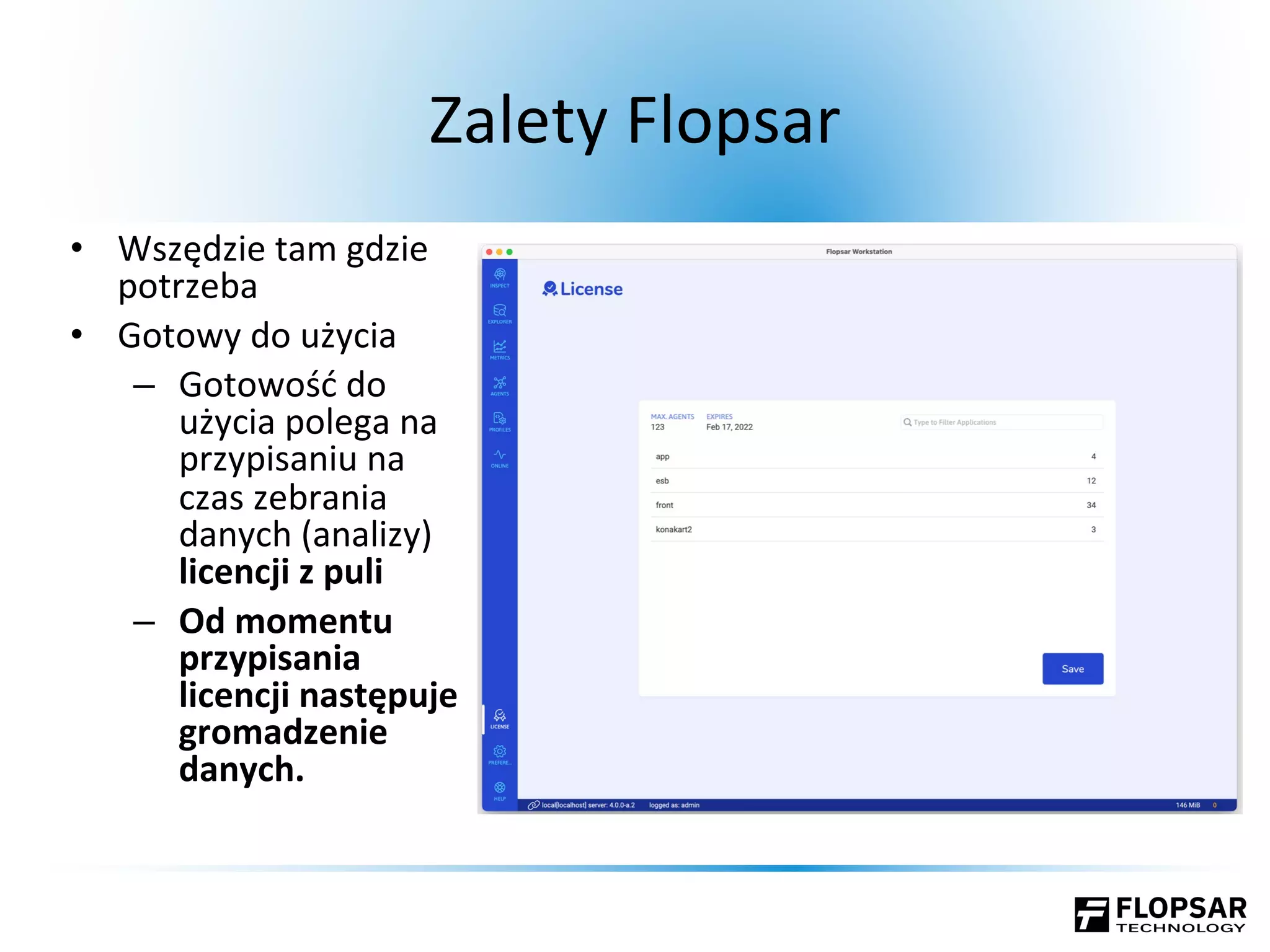 Licencje flopsar | PDF
