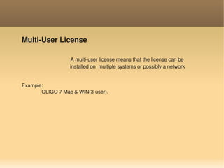 License | PPT