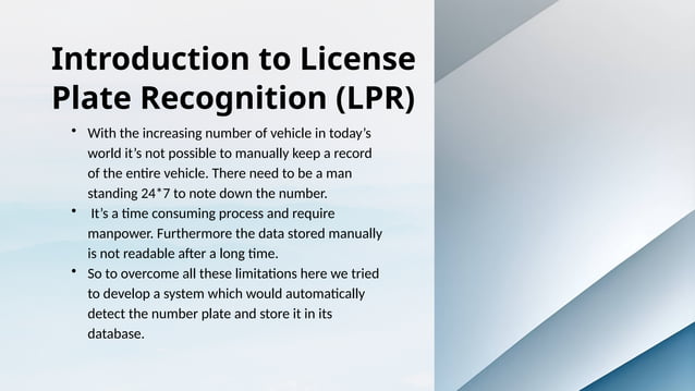licenseplate recognition using matlab.pptx