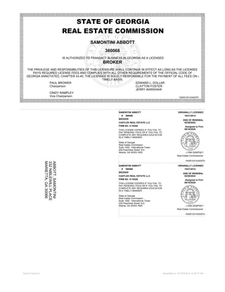 Real Estate Broker License | PDF