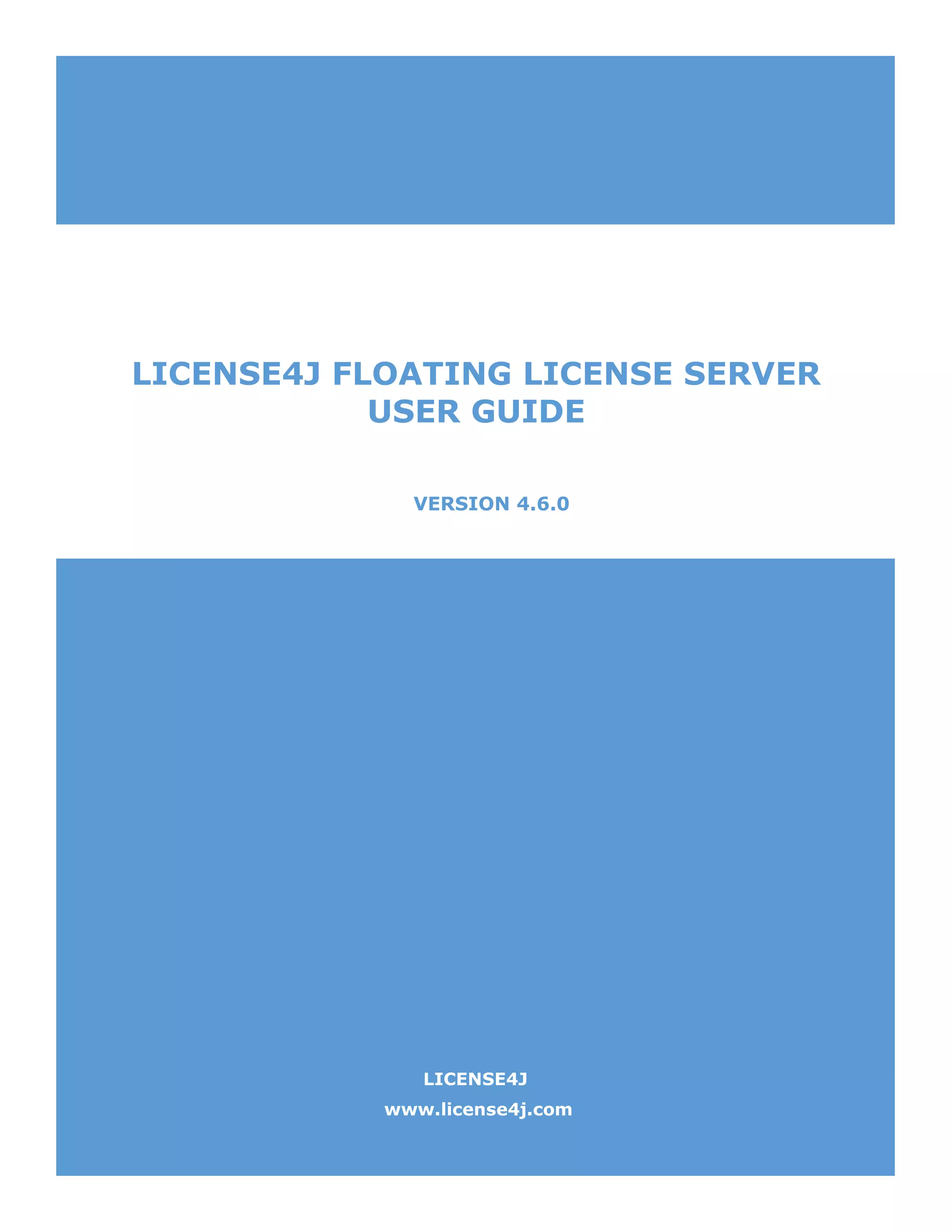 Floating License Server User Guide | PDF