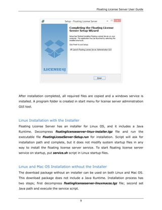 Floating License Server User Guide | PDF