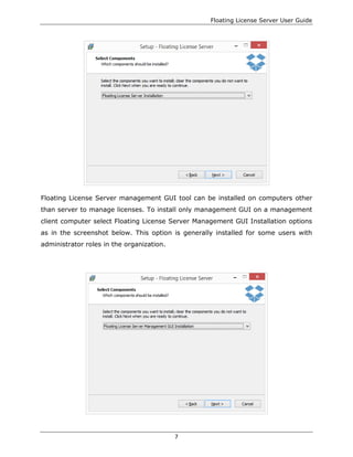 Floating License Server User Guide | PDF