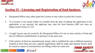 FOOD SAFETY LICENSE and registration | PPT