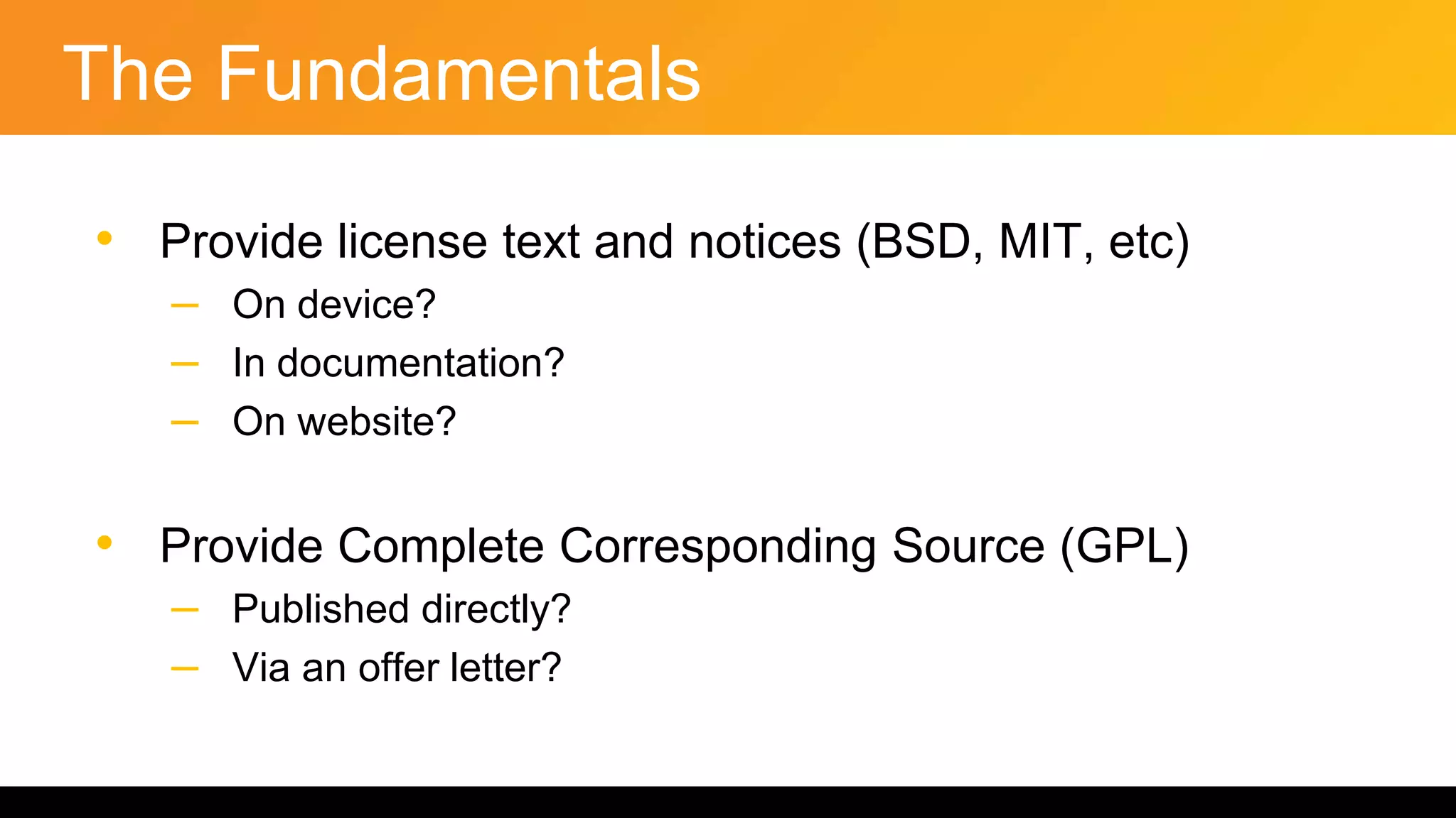 License compliance in embedded linux with the yocto project | PPTX