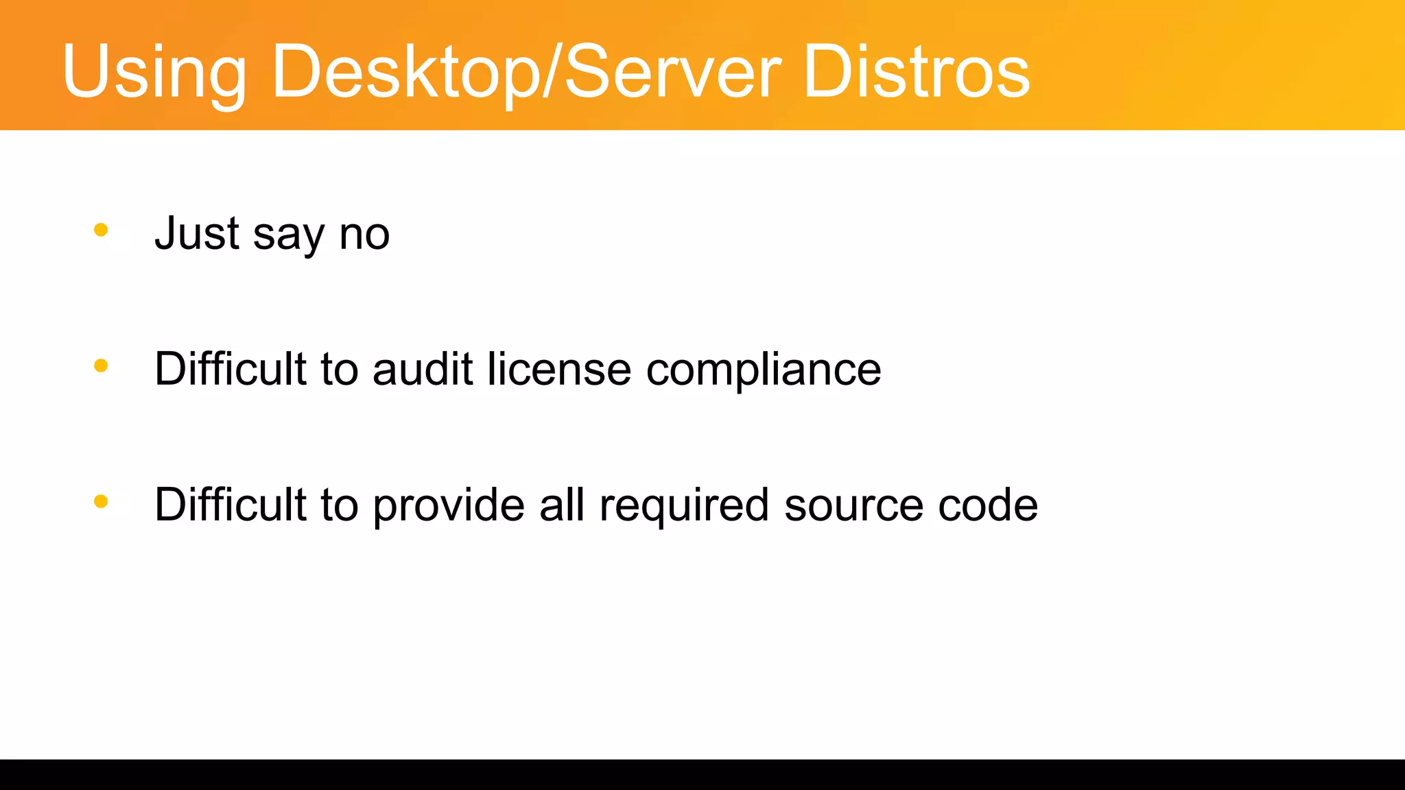 License compliance in embedded linux with the yocto project | PPTX
