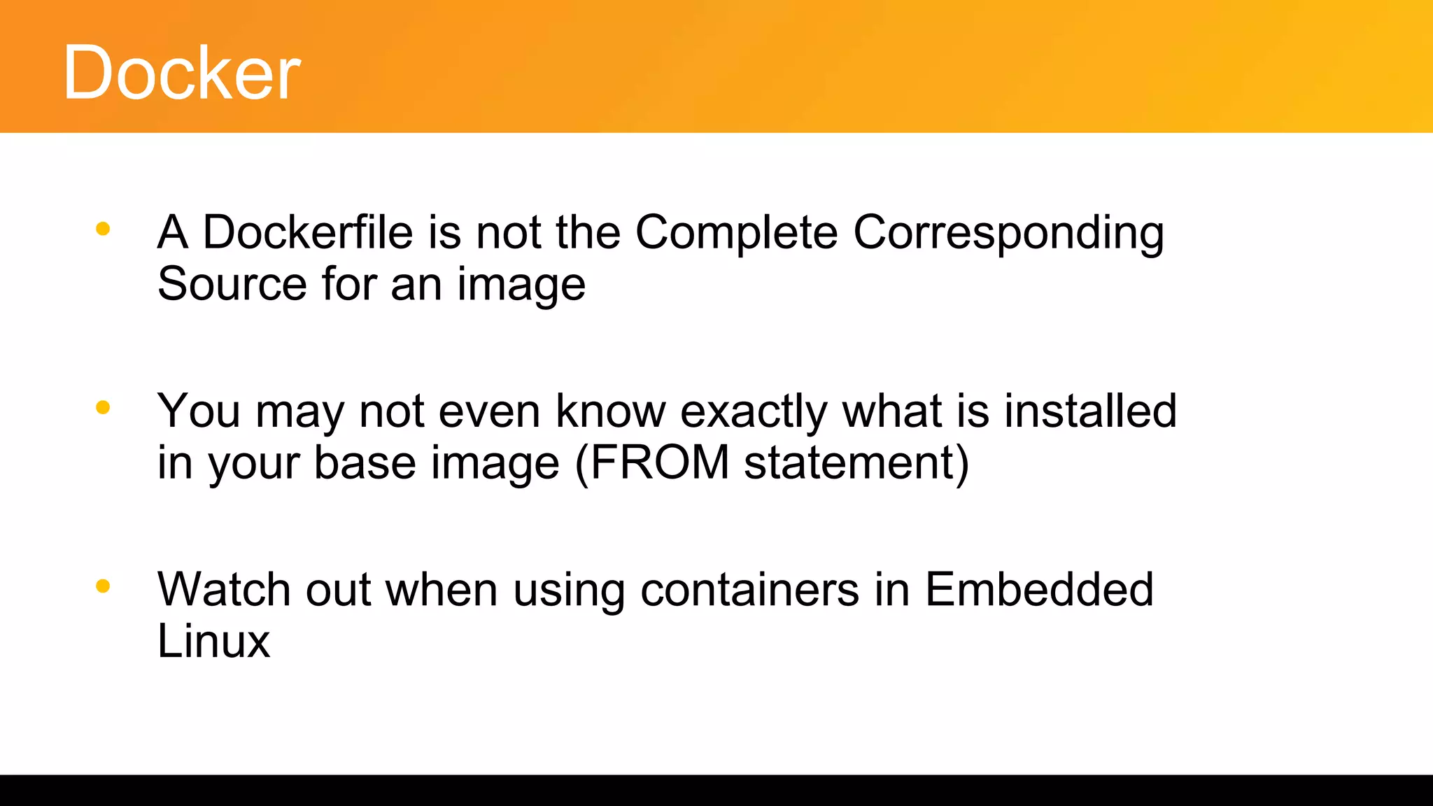 License compliance in embedded linux with the yocto project | PPTX