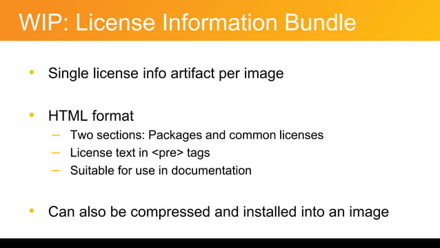 License compliance in embedded linux with the yocto project | PPTX