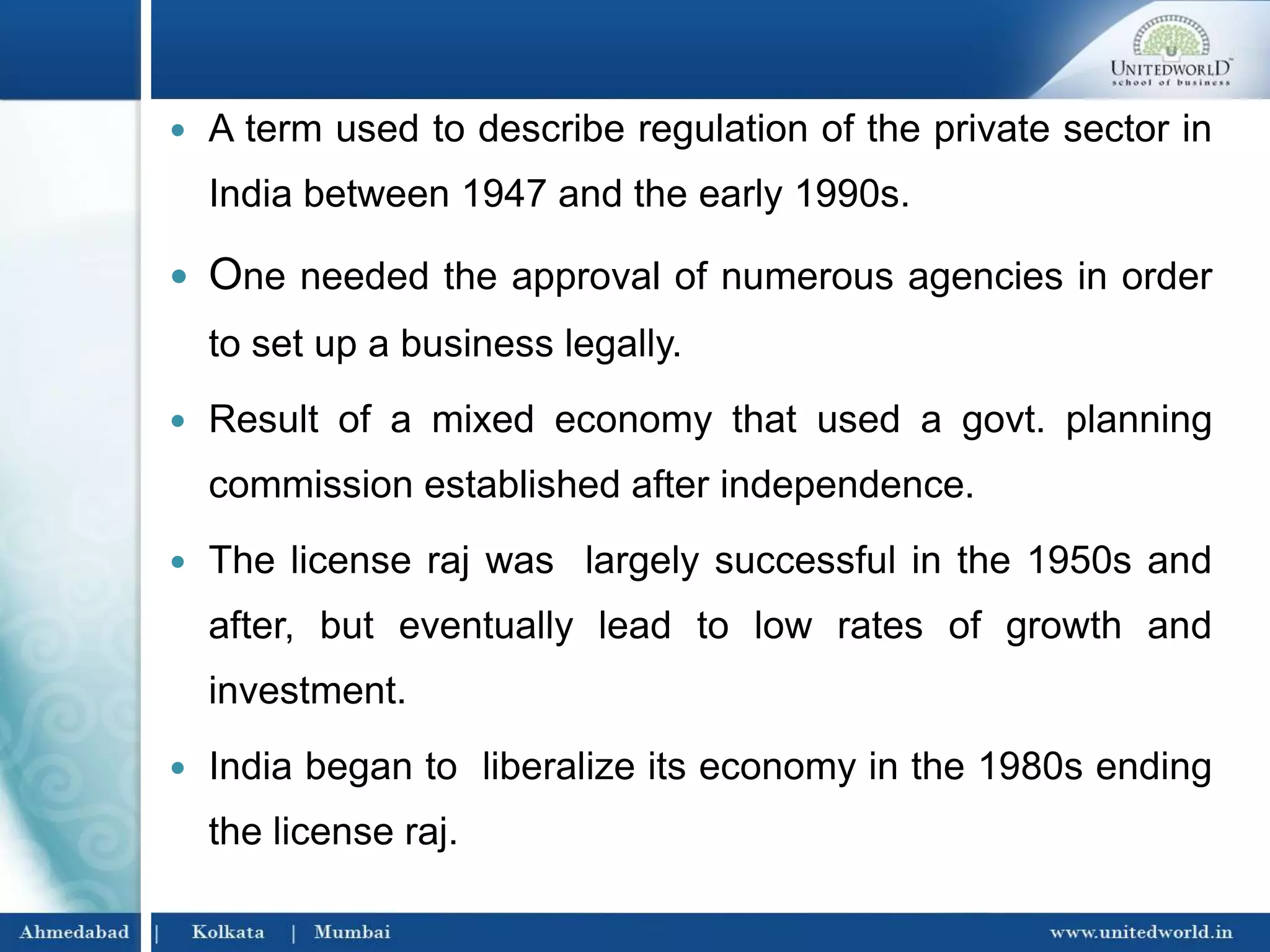License permit raj | PPT