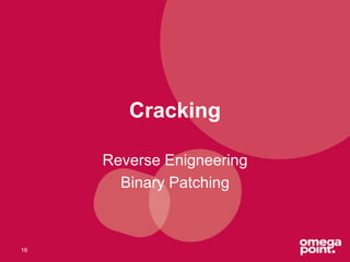 License protections & software cracking | PPT