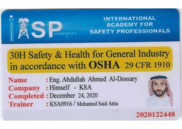 License safety osha | PPT
