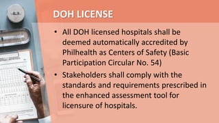 Licenses and standardization of hospitals | PPTX | Healthcare Industry ...