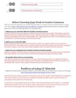 Licenses Worksheet Answers | DOC