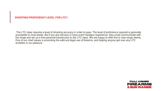 License to carry Full Armor gun range slideshow | PPT