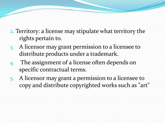 LICENSING | PPT