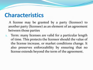 Licensing | PPTX