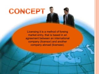 Licensing | PPTX | Business | Business and Finance