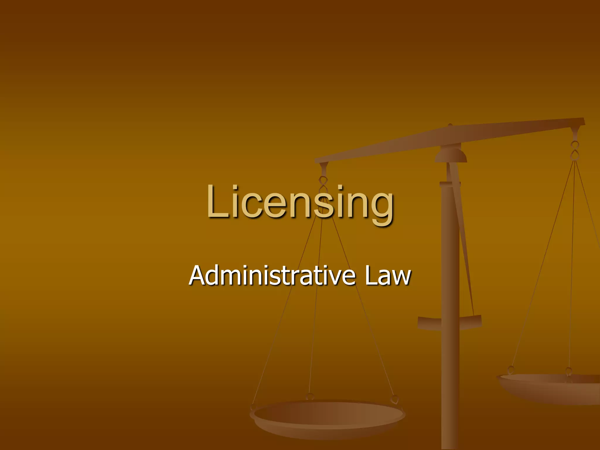 Licensing | PPT