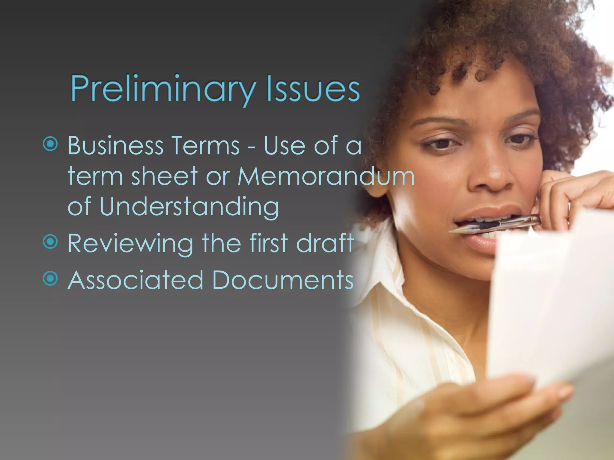 Licensing Agreement Terms | PPS | Law