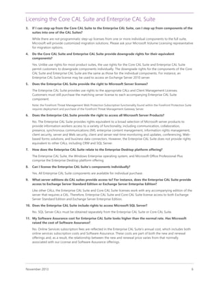 Licensing core cal_and_enterprise_suite | PDF