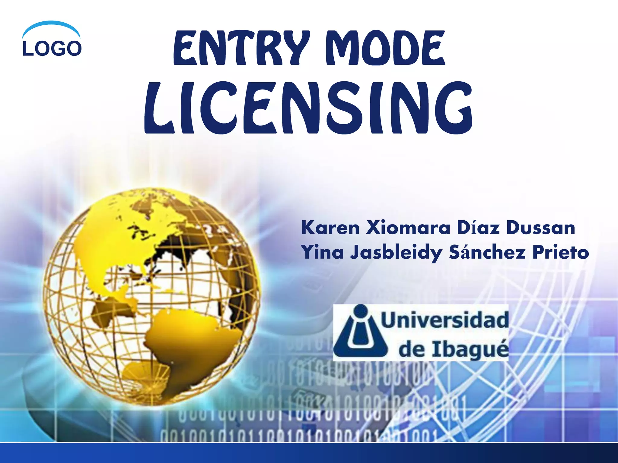 Licensing entry mode | PPT