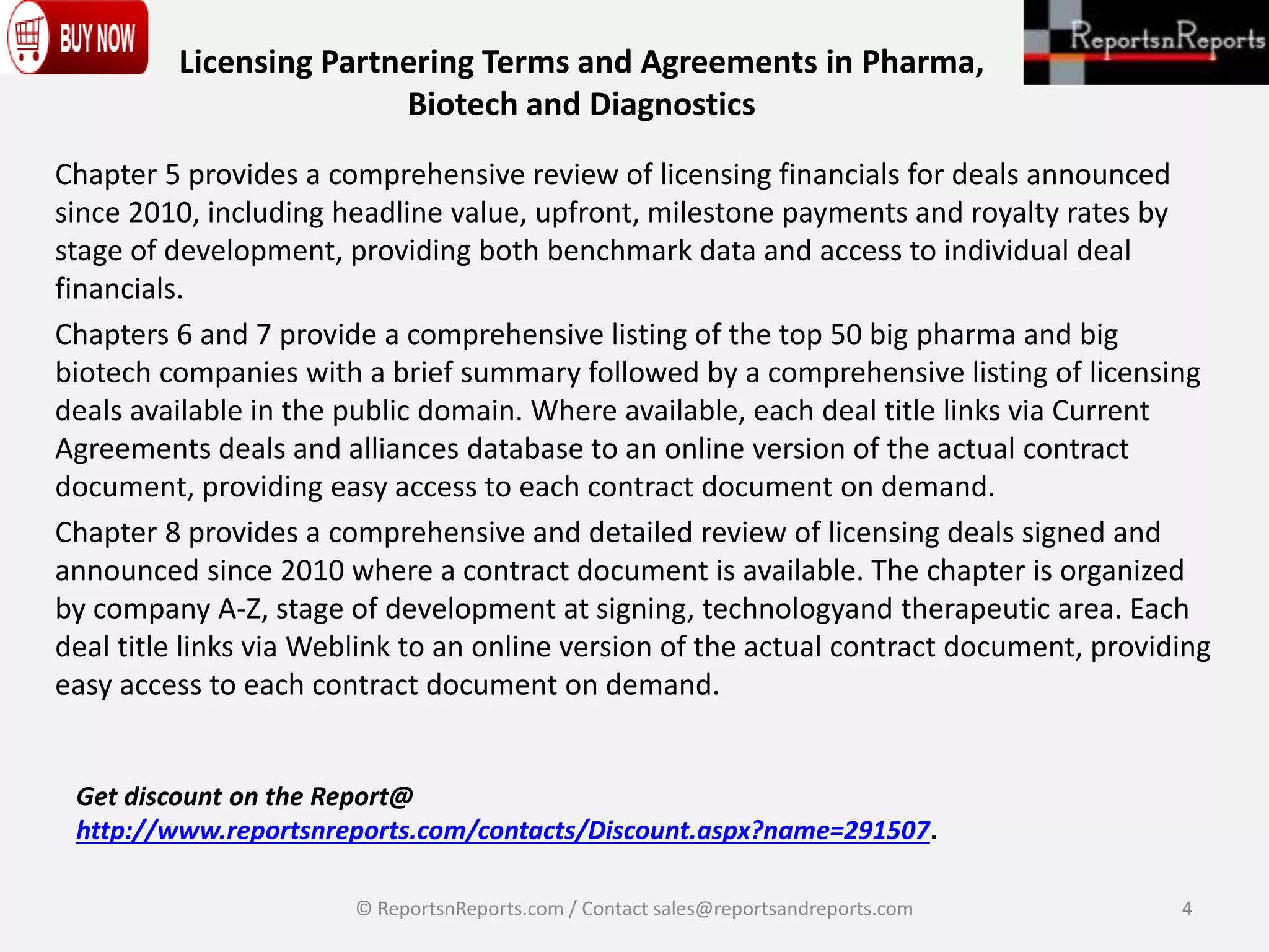 Licensing partnering terms and agreements in pharma, biotech and ...