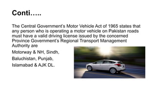 Licensing process in punjab qasim | PPTX