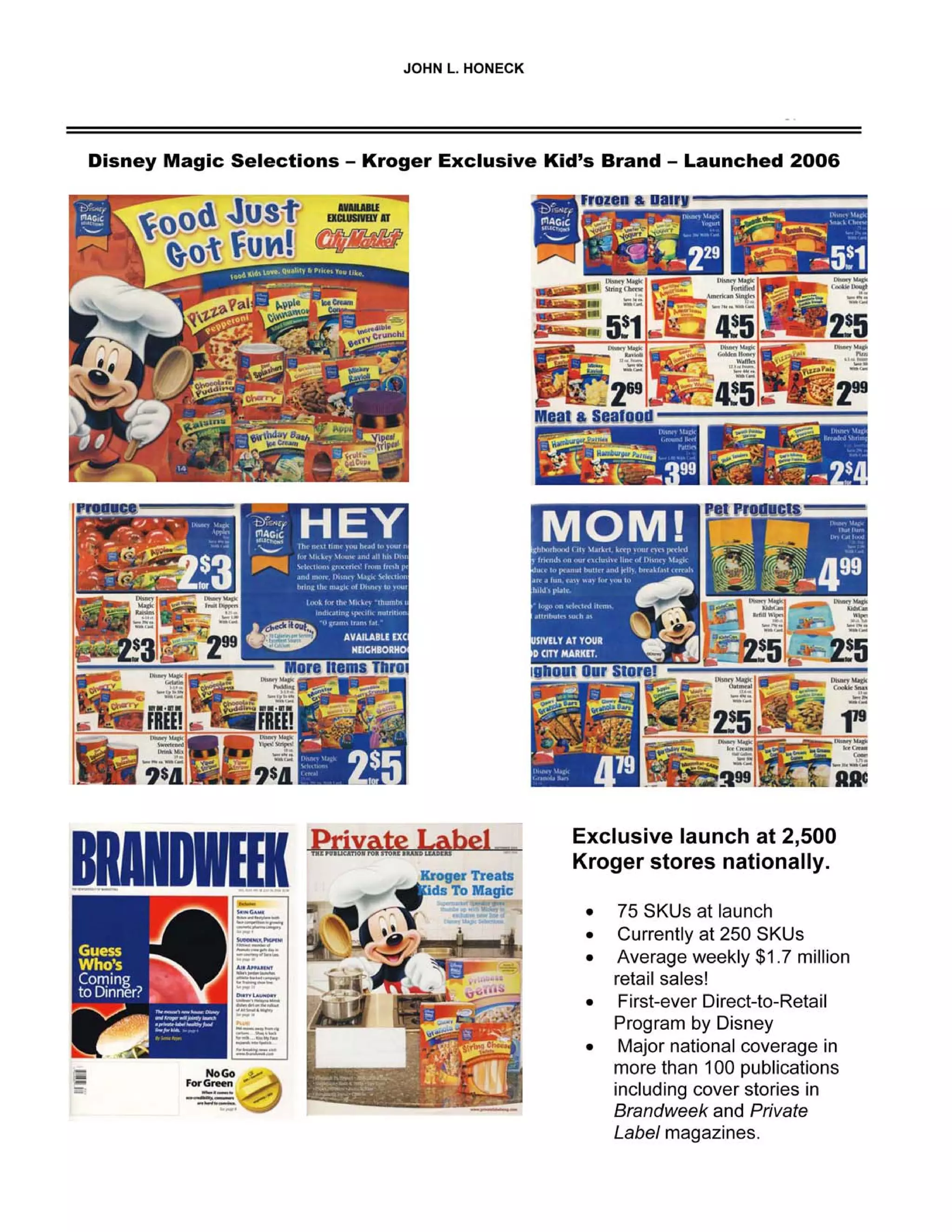 Licensing & Trade Marketing Examples | PDF