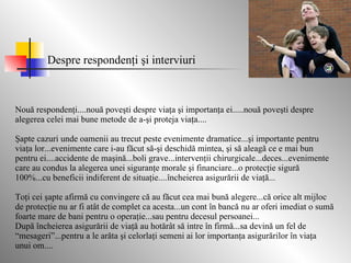 Licenta - importanta asigurarilor de viata | PPT