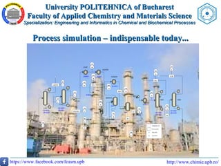 Engineering and Informatics in Chemical and Biochemical Processes | PPT