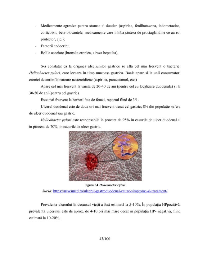 ROLUL ASISTENTULUI MEDICAL ȊN ȊNGRIJIREA PACIENTULUI CU ULCER GASTRO ...