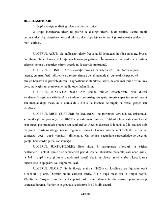 ROLUL ASISTENTULUI MEDICAL ȊN ȊNGRIJIREA PACIENTULUI CU ULCER GASTRO ...