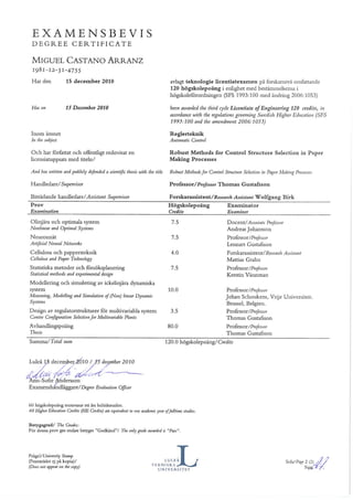 Licentiate diploma | PDF