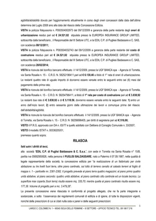 Licenza edilizia 2010 edil cp c.e n.01 2010[1] | PDF