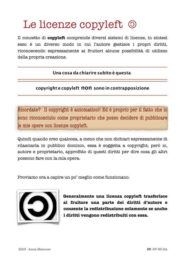 Licenze... cpoyright, copyleft e pubblico dominio | PDF | Desktop Publishing | Computer Software ...