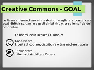 Licenze creative commons | PDF
