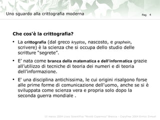 Introduzione alla crittografia | PDF