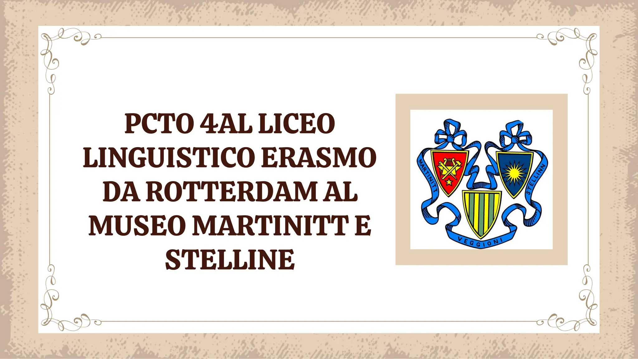 Liceo Erasmo da Rotterdam 4AL 2021-2022 | PPT